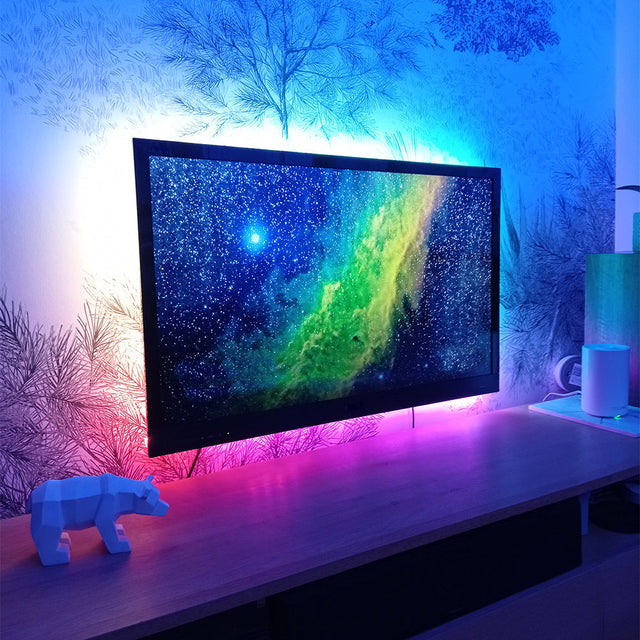 Ruban LED connecté : lumière, domotique et ambiance personnalisée ...